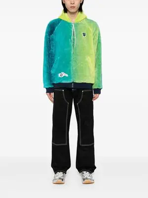 AAPE BY *A BATHING APE Ombré-effect Fleece Hoodie
