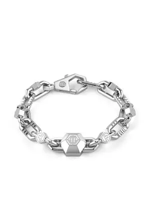Philipp Plein Silver Bracelets For Men