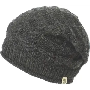NIRVANNA DESIGNS Wave Slouch Beanie - Charcoal