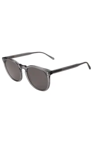 Illesteva Eldridge 56 Sunglasses - Mercury Grey Flat