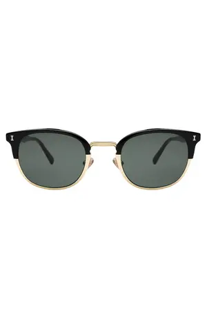 Illesteva Stockholm Sunglasses - Black / Gold