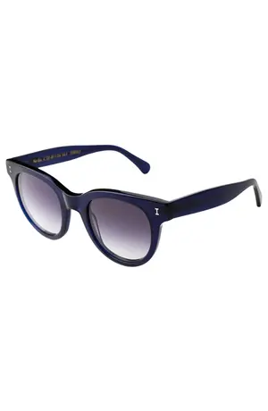 Illesteva Sicilia Sunglasses - Navy / Grey