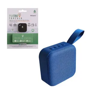 PURSONIC On-the-go Essentials Bundle Wireless Speaker & Purtag Tracker - Blue