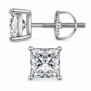 DONATELLO GIAN Name 925 Sterling Stud Earrings - Silver