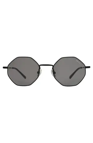 Illesteva Illesteva Broome Sunglasses Matte Black /grey