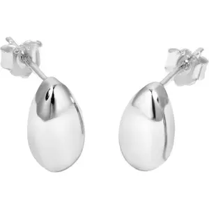 DONATELLO GIAN Sterling Teardrop Earrings - Silver