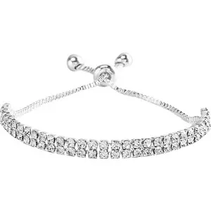 DONATELLO GIAN Name' Adjustable Bracelet - Silver