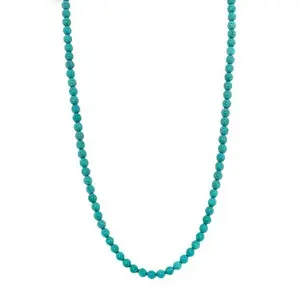 DONATELLO GIAN Name' Beaded Necklace - Turquoise
