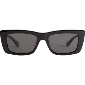 MOHALA EYEWEAR Kea Polarized Square Sunglasses - Black Lava