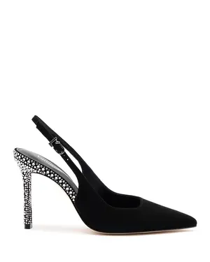 Larroude Kaitlin Crystal Pumps