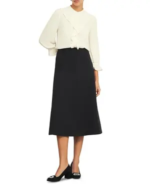 HOBBS LONDON Adley Ponte Skirt