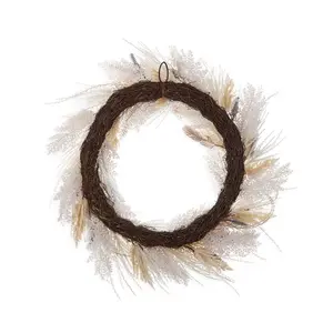 SEASONAL LLC Fall Fields Bouquet Wreath, 28