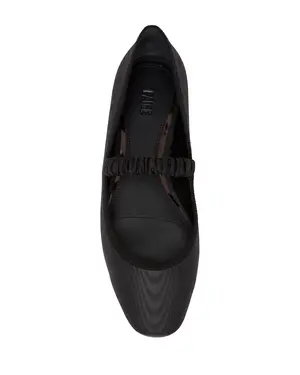 Paige Jolie Ruched Flats - Black