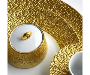 Bernardaud Ecume Gold Service Plate - No Color