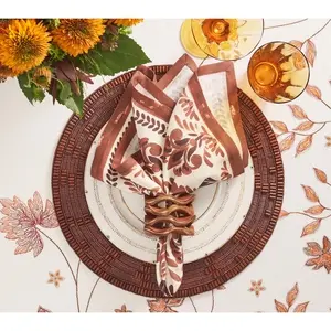 KIM SEYBERT Wood Matrix Placemat, Set Of 2