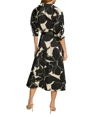 Donna Karan New York Belted Shirt Dress