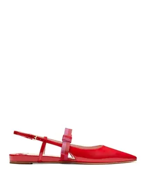Kate Spade New York Maritza Pointed-toe Flats - Engine Red
