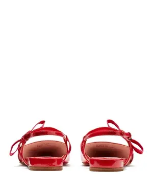 Kate Spade New York Maritza Pointed-toe Flats - Engine Red