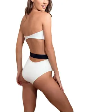 TABACARU Blair Two Piece Swimsuit - White