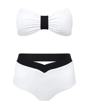 TABACARU Blair Two Piece Swimsuit - White
