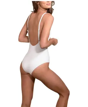 TABACARU Catherine One Piece Swimsuit - White