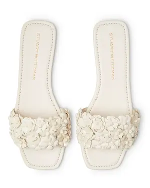STUART WEITZMAN Meadow Flat Slides