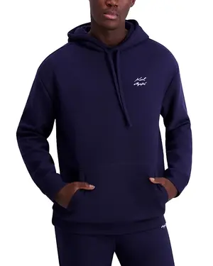 Karl Lagerfeld Paris Slim Fit Logo Hoodie