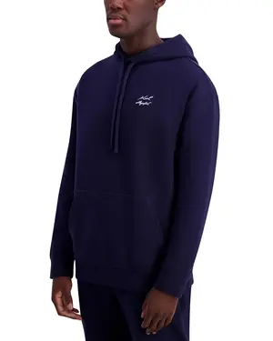 Karl Lagerfeld Paris Slim Fit Logo Hoodie