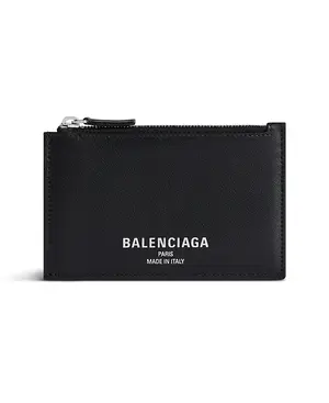 Balenciaga Credit Long Coin And Card Holder - Black