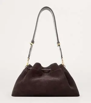 JIMMY CHOO Cinch Shoulder Bag - Brown