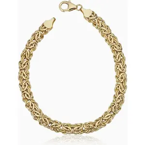 ORADINA 10k Gold Byzantine Bracelet - Yellow Gold