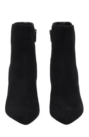 GIANVITO ROSSI Levy 85 Booties - Black Suede