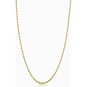 ORADINA Titan Rope Chain In 10k Gold - 10k Yellow Gold