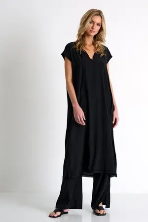 Shan Straight-leg Silk Pants