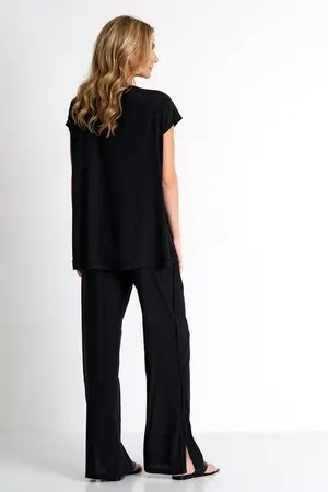 Shan Straight-leg Silk Pants