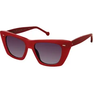COLORS IN OPTICS Magnifique Sunglasses - Red Laquer