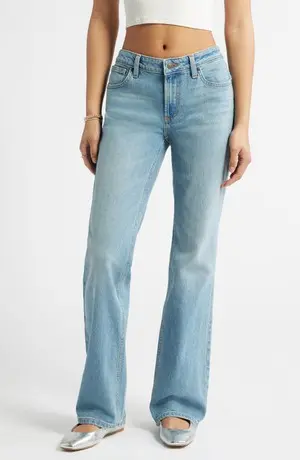 Bp. Low Rise Bootcut Jeans - Presley Blue Tint Wash