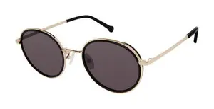 COLORS IN OPTICS Lenny Sunglasses - Black/ Gold