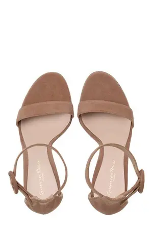 GIANVITO ROSSI Portofino 105 Sandals - Praline
