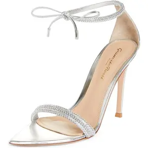 GIANVITO ROSSI Gianvito Rossi Montecarlo High Heel Sandals Silver Silver