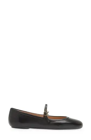 GIANVITO ROSSI Carla Ballerina - Black