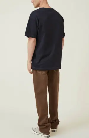 COTTON ON Box Fit T-shirt - Black