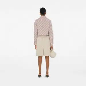 Burberry Cropped Check Shirt - Floss