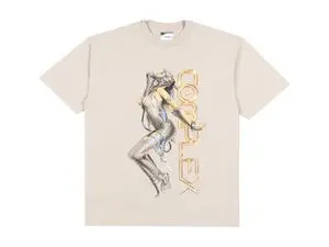 HAJIME SORAYAMA X Complexcon Gold Dust T-shirt - Light Brown