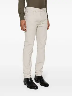 TOM FORD Mid-rise Slim-fit Jeans - Neutrals