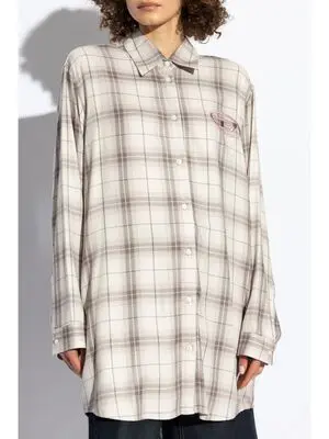 DIESEL® D-dalis-q1 Shirt Dress - Neutrals