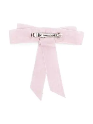 PARLOR Velvet Hair Clip - Pink