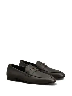 TOD'S T Timeless Leather Loafers