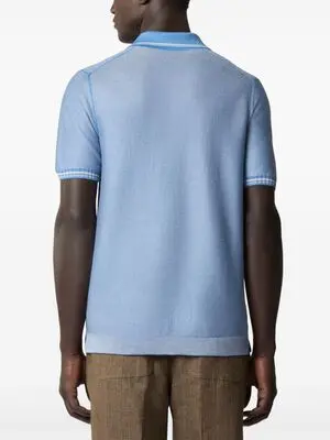 TOD'S Silk Polo Shirt