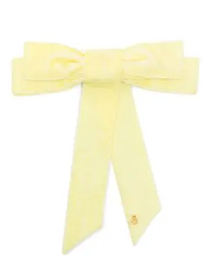PARLOR Velvet Hair Clip - Yellow